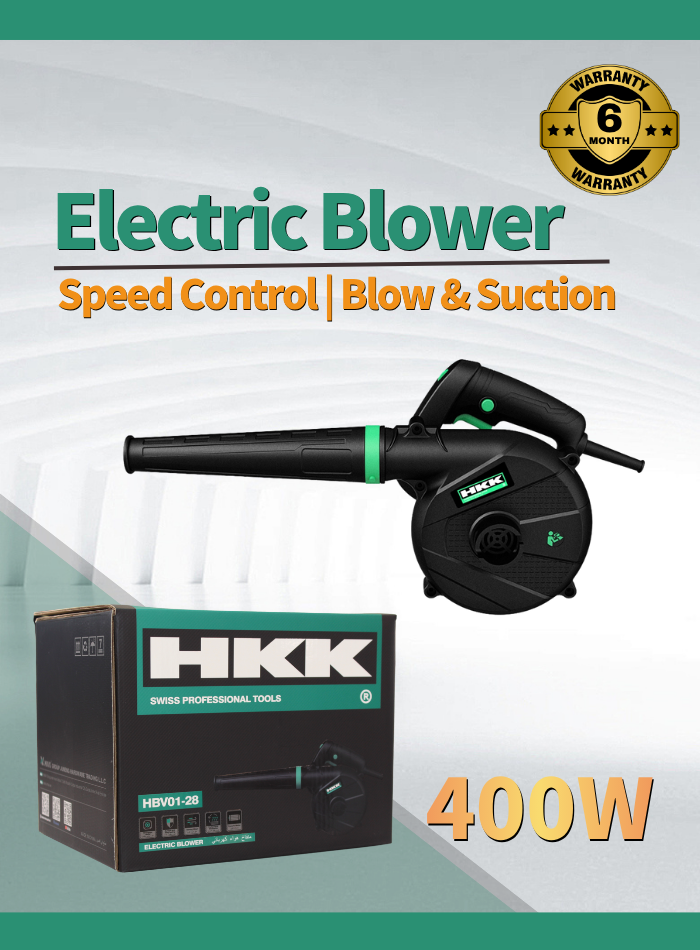 6-Month Warranty 2-in-1 Electric Blower & Dust Cleaner for Home